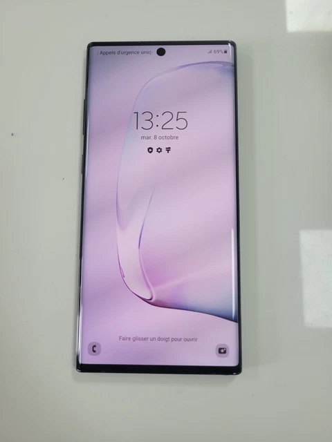 SAMSUNG GALAXY NOTE10+ SM-N975F/DS - 256Go Noir cosmos (Désimlocké) (Double SIM) EUR 250,00 ...