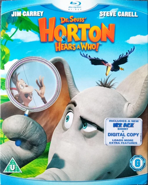 DR. SEUSS' HORTON Hears A Who! New + Sealed Blu-ray Dr Seuss Who ! £5.29 - PicClick UK