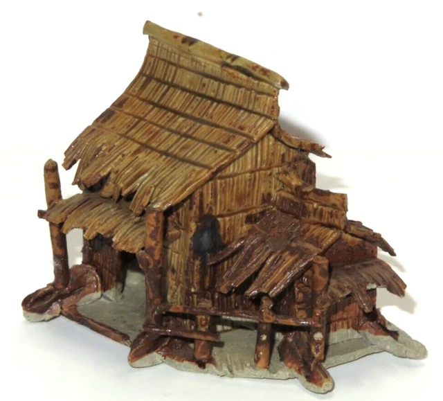 ANTIQUE CHINESE SMALL Mud Men Mud House Hut 3" £56.58 - PicClick UK