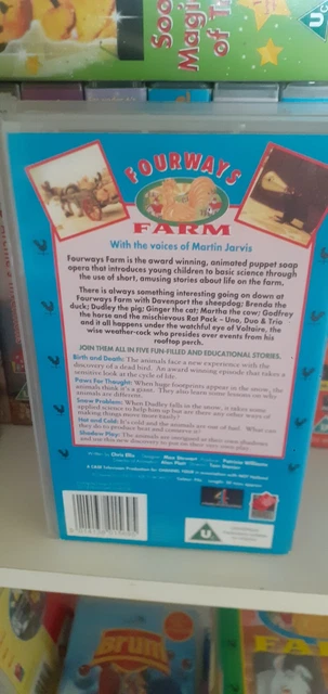 FOURWAYS FARM PAWS For Thought & Other Stories Rare UK VHS Release 1995 ...