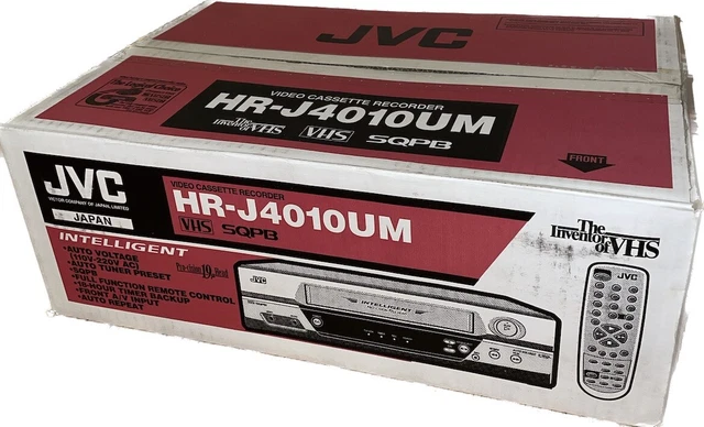 JVC VHS / VCR Video Cassette Recorder/Player Brand New Sealed Box £236. ...