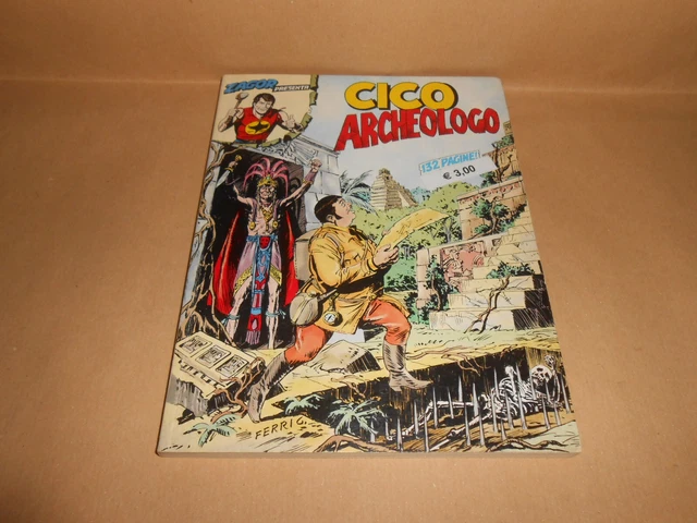 ZAGOR PRESENTA CICO Archeologo Speciale Cico N°16 Dicembre 1997 Bonelli ...