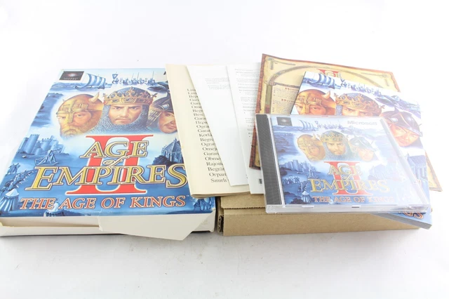AGE OF EMPIRES 2 II : Age of Kings PC CD Rom Big Box Edition Game £59. ...