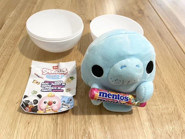ZURU SNACKLES DOUGLAS Manatee Mentos Plush Soft Toy - Series 2 - Wave 2 ...