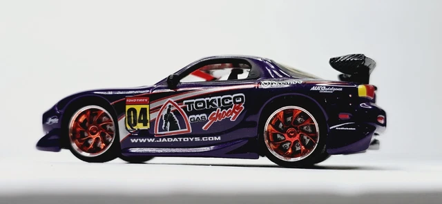 JADA 2004 IMPORT Racer Mazda RX-7 JDM TOKICO RACE EDITION 1:64 #029 ...