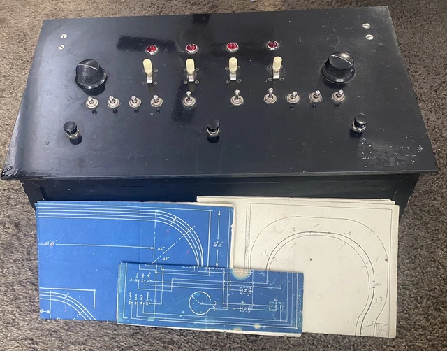 VINTAGE 1930’S RAILWAY Model Riding Train Control Box From Mayo Clinic ...