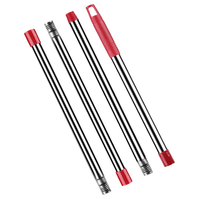 MOP REPLACEMENT HANDLE Plastic Stainless Steel Stick Rotating £10.28 ...