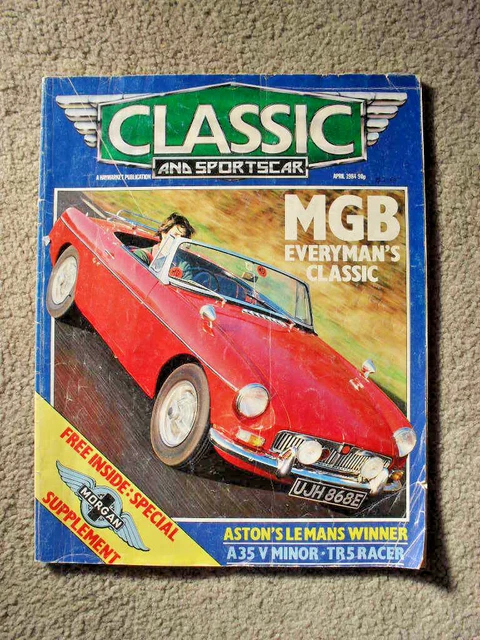 CLASSIC AND SPORTS Cars UK magazine MGB Classic A35 V Minor TR5 Racer ...