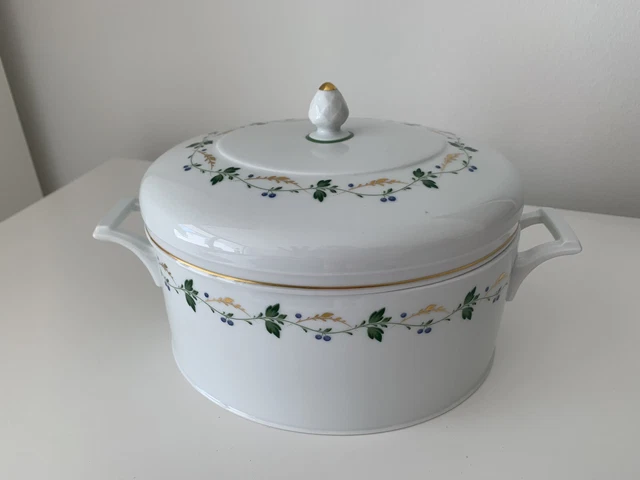 TERRINE MIT DECKEL Fürstenberg Form 683 Herzog Ferdinand Dorothea 3515 ...