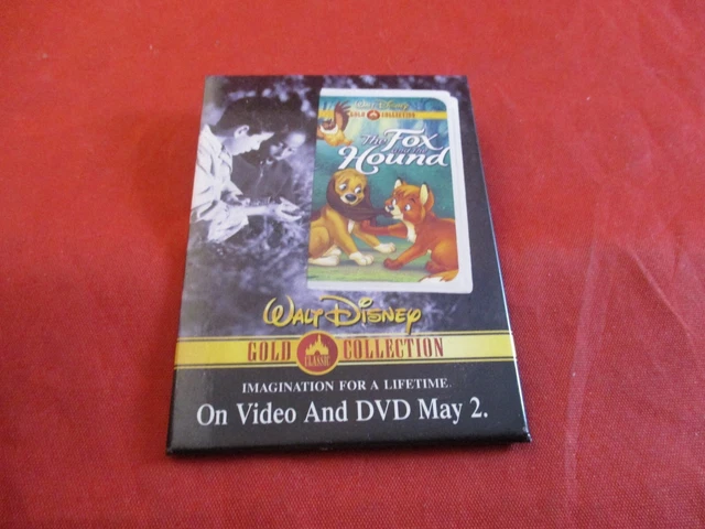 THE FOX AND the Hound Walt Disney Gold Collection Classic VHS / DVD ...