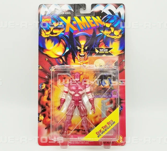MARVEL COMICS X-MEN Eric the Red Action Figure w/ Armor ToyBiz No ...