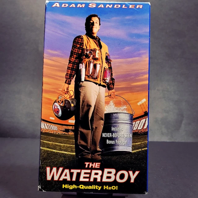 THE WATERBOY VHS *TESTED SEE PROOF VIDEO!* 1999 Adam Sandler Water Boy ...
