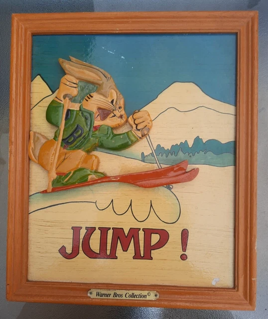 TABLEAU BOIS EN Relief Bugs Bunny Peint TABLEAU BOIS EN Relief Bugs Bunny Peint