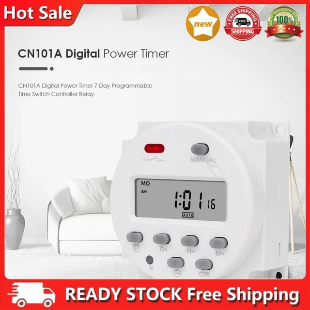 CN101A TIMER DIGITALE relè controller interruttore a tempo ...