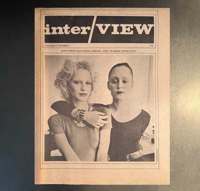 ANDY WARHOL'S INTERVIEW MAGAZINE - Vol 2, No 1 - Superstars, McCartney, 1970 EX £150.20 ...