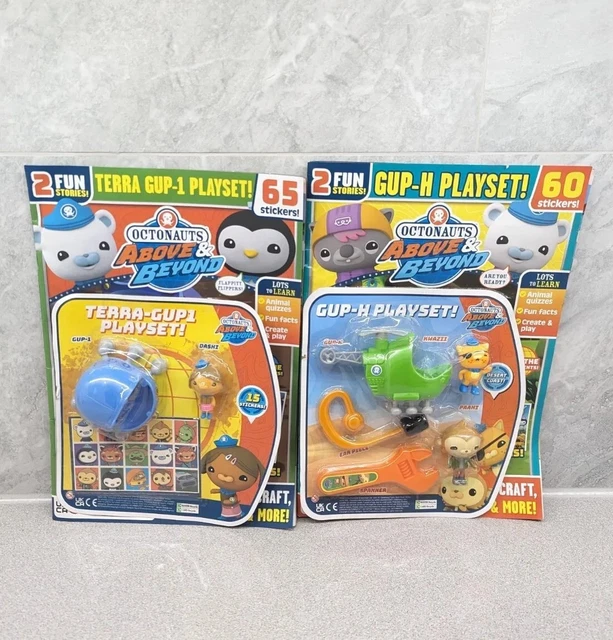 OCTONAUTS MAGAZINE BUNDLE Above & Beyond Gup H & Terra Gump 1 Bundle ...