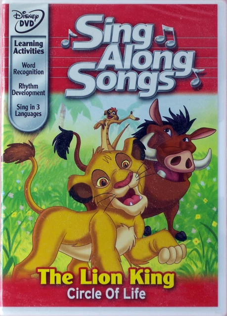 DISNEYS SING ALONG Songs - The Lion King: Circle of Life (DVD, 2003 ...