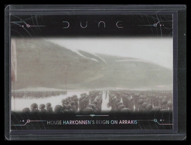 HOUSE HARKONNEN'S REIGN on Arrakis 2024 Topps Chrome Dune #36 Rainbow ...