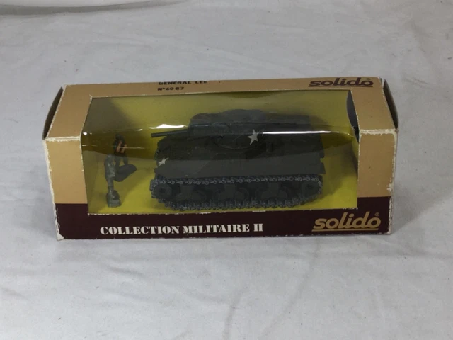 SOLIDO ZWEITER WELTKRIEG US Army General Lee Panzer Druckguss verpackt ...