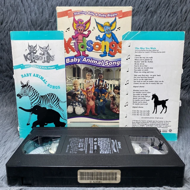 KIDSONGS - BABY Animal Songs VHS Tape 1995 The Biggles Christopher ...