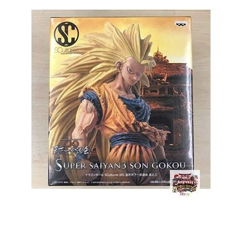 NEW SCULTURES DRAGON Ball Zokei Tenkaichi Budokai Part 3 Super Saiyan 3 ...