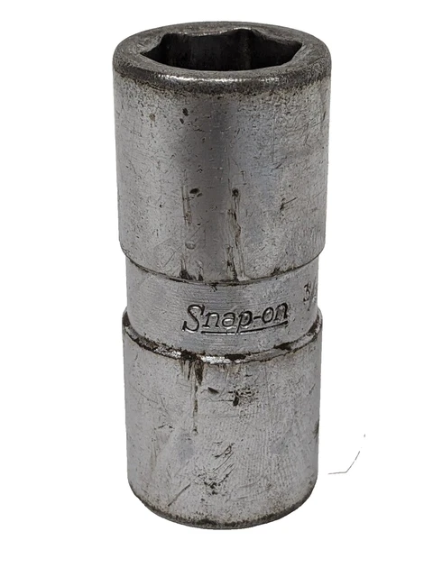 SNAP-ON 1/2& DRIVE 3/4-13/16 6PT Chrome Flip Lug Nut Impact Socket A98 ...