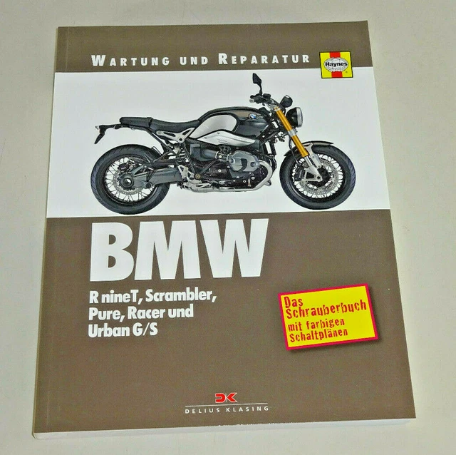 MANUEL DE RÉPARATION BMW R Ninet Brouilleur Pur Racer Urbain G/S Livre ...