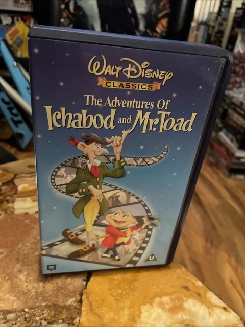 THE ADVENTURES OF Ichabod And Mr Toad Vhs Walt Disney Video £10.00 ...