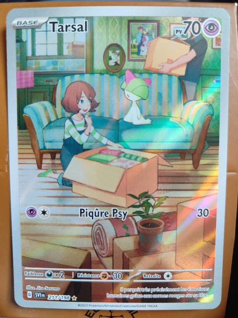 CARTE POKÉMON AR Tarsal 211/198 EV1 Écarlate et violet Neuf fr EUR 23 ...