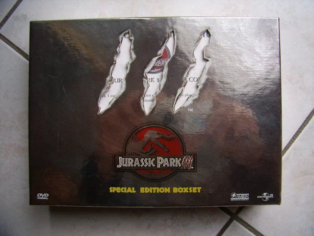COFFRET DVD JURASSIC Park 3 Spécial Édition Boxset .Année 2002 . Trés ...