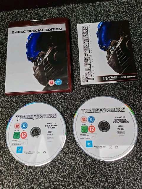 TRANSFORMERS (HD DVD, 2007, 2-Disc Set, Special Edition) £3.99 ...