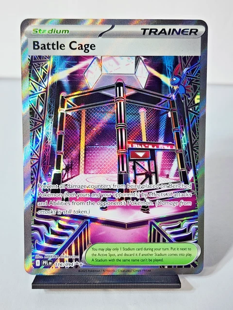 BATTLE CAGE 116/94 Pokémon TCG Phantasmal Flames Full Art Ultra Rare £4 ...