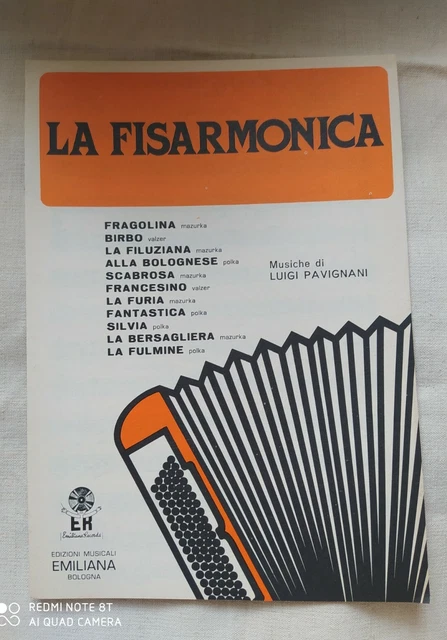 LUIGI PAVIGNANI &LA Fisarmonica" - Album 11 Spartiti (1984) - Edizioni ...