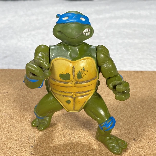 VINTAGE TMNT 1988 LEONARDO Teenage Mutant Ninja Turtles Action Figure ...