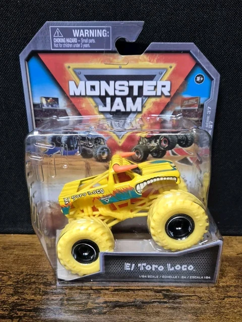 MONSTER JAM MONSTER Truck El Toro Loco Yellow 1:64 Monster Trucks £15. ...