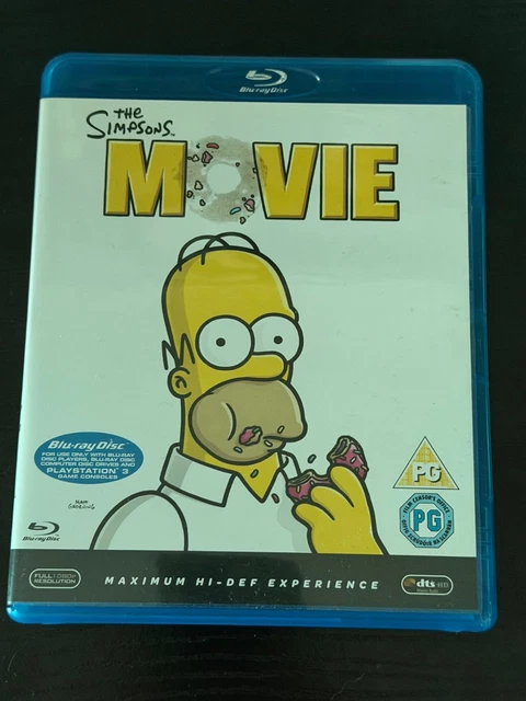 THE SIMPSONS MOVIE Blu-ray Dan Castellaneta Julie Kavner region B £3.31 ...