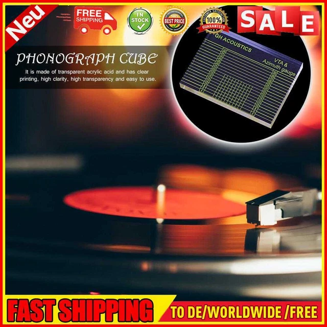 VTA CARTRIDGE AZIMUTH Alignment Ruler Tonearm Headshell Balance ...