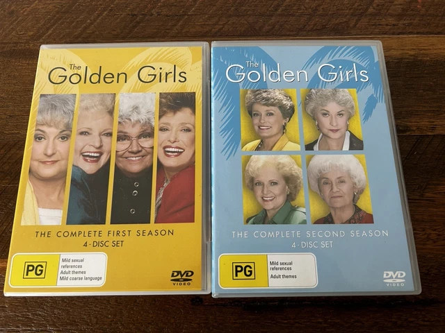 GOLDEN GIRLS COMPLETE Seasons 1 - 2 DVD Comedy TV Series Region 4 Free ...