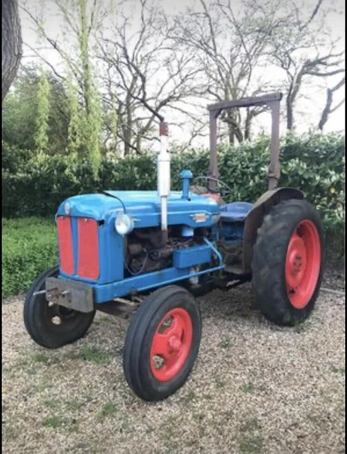 FORDSON MAJOR VINTAGE Tractor with very rare dual spool Hydraulics £ ...