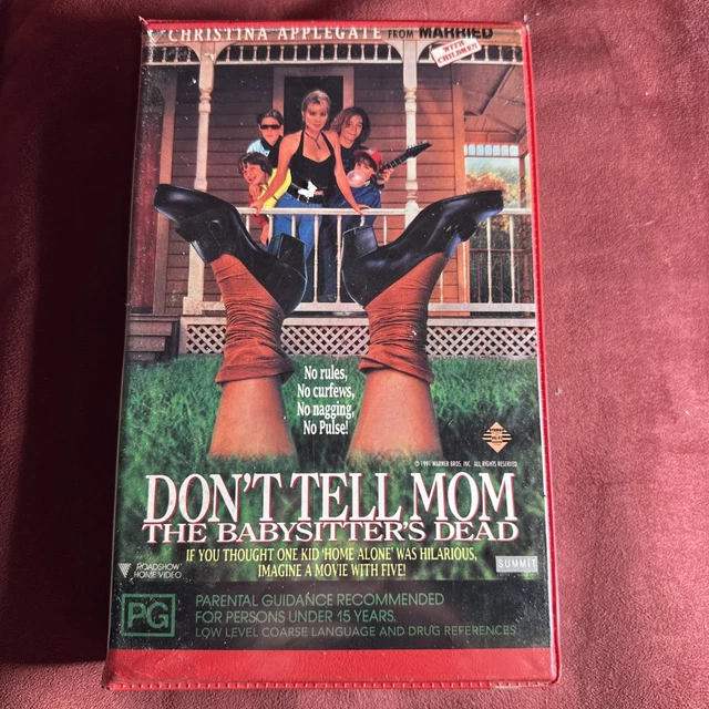 DON'T TELL MOM The Babysitter's Dead (VHS, Clamshell, 1991) - Free ...