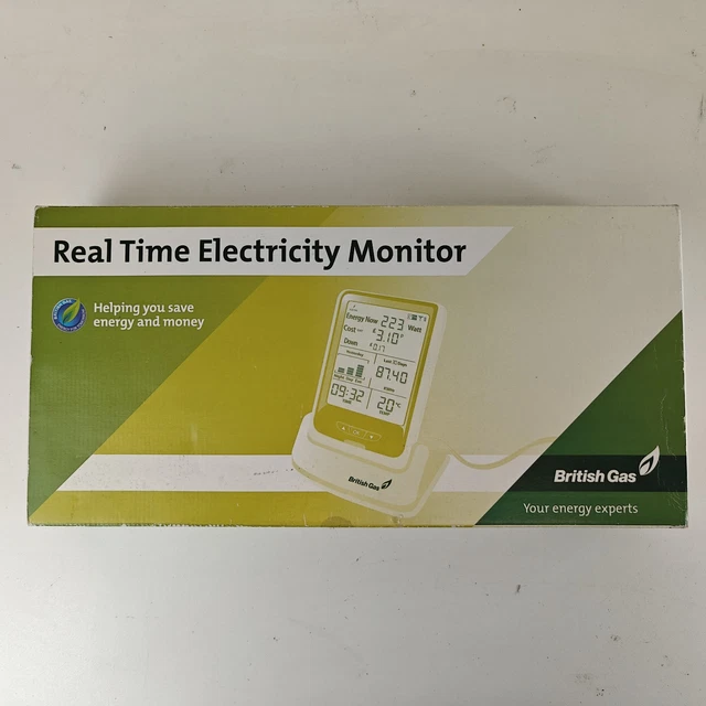 BRITISH GAS REAL Time Electricity Utility Monitor Display New £29.99 ...
