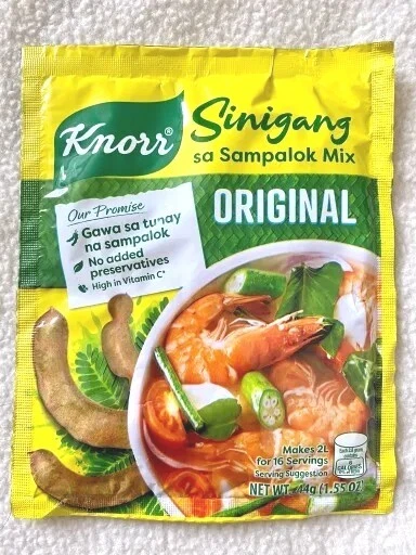 KNORR SINIGANG SA Sampalok Mix Original 44g (Original) X 2 £3.80 - PicClick UK