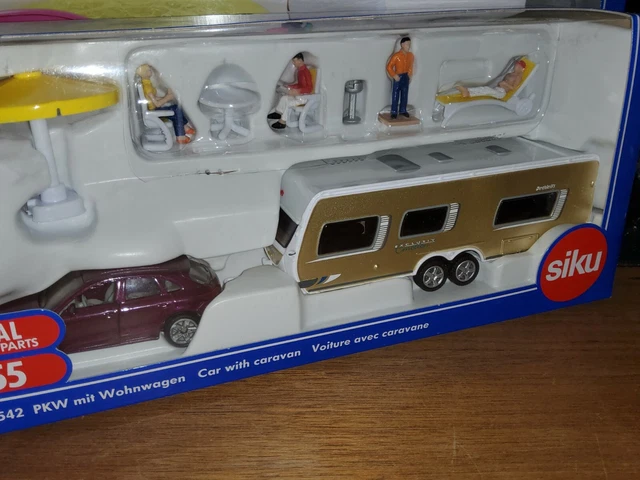 SIKU PKW MIT Wohnwagen Art Nr. 2542 EUR 26,99 - PicClick DE