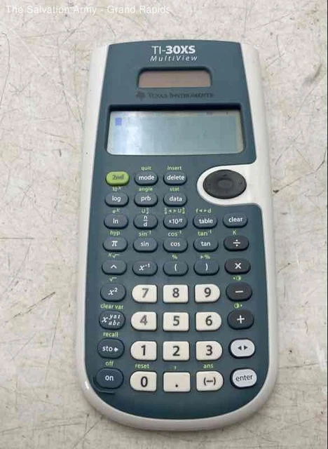 TEXAS INSTRUMENTS TI-30XS Multiview Black Handheld Scientific ...