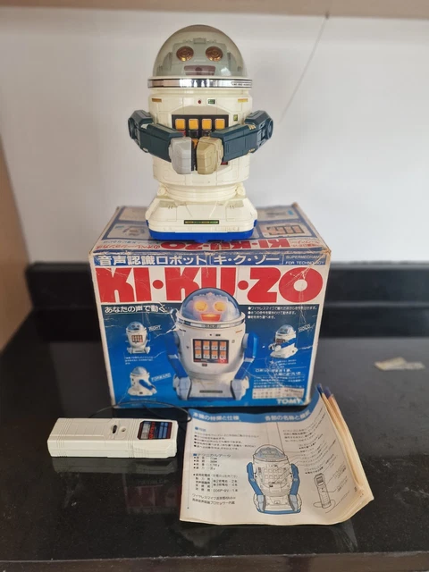 RARE VINTAGE 80S Kikuzo KI.KU.ZO Robot / Verbot From TOMY 5401 Japan KI ...