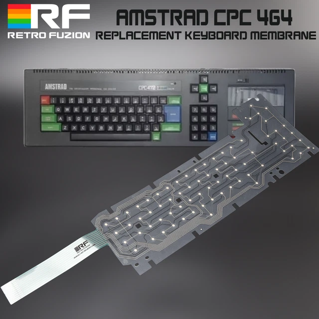 SCHNIEDER AMSTRAD CPC464 Premium Replacement Keyboard Membrane £24.36 ...