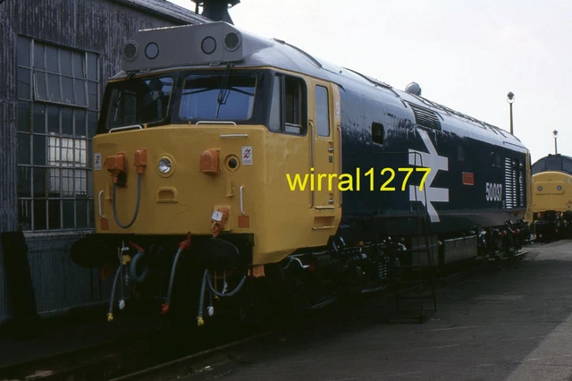 ORIGINAL RAILWAY SLIDE Class 50 50037 at Doncaster Works £6.00 ...