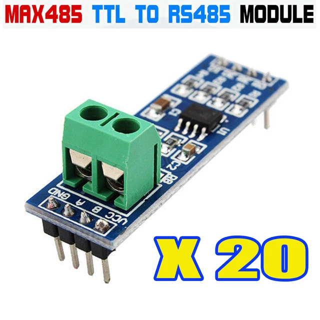 20PCS MAX485 RS-485 Module TTL to RS-485 module for Arduino Raspberry ...