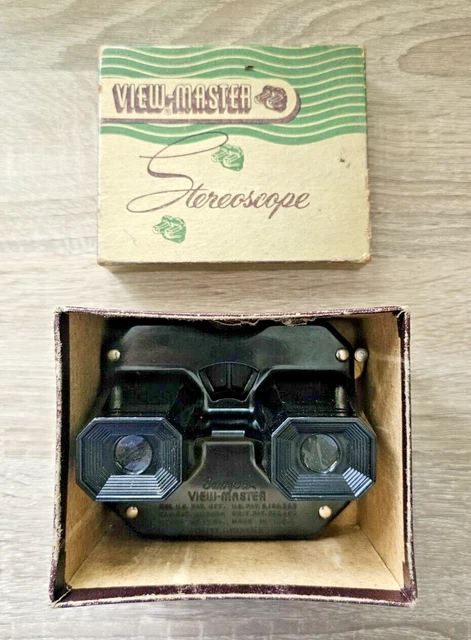 VINTAGE VIEWMASTER MODEL C STEREOSCOPE VIEWER 1950's RARE MADE IN USA ...
