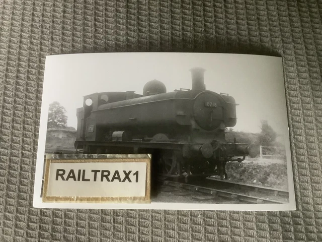 RAILWAY STEAM PHOTOGRAPH - 8718 At Kidderminster Shed. (Worcestershire ...